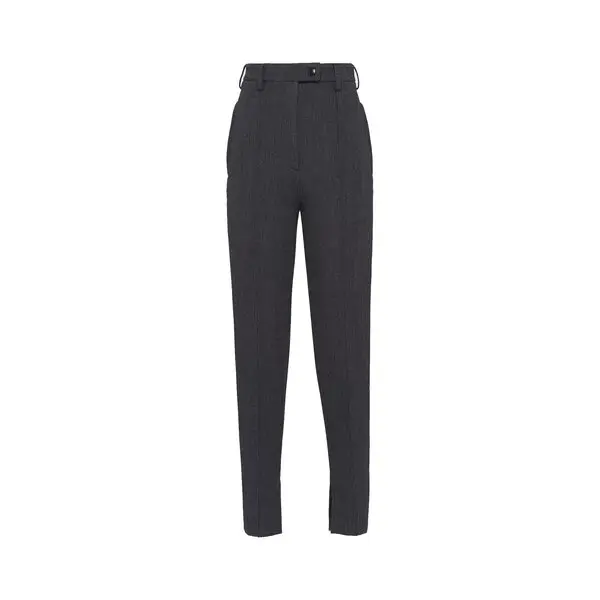 Prada Wool Pants - Gray