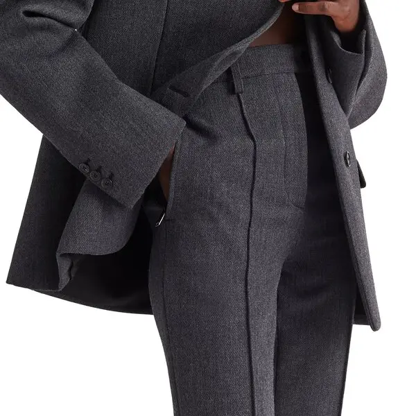 Prada Wool Pants - Gray