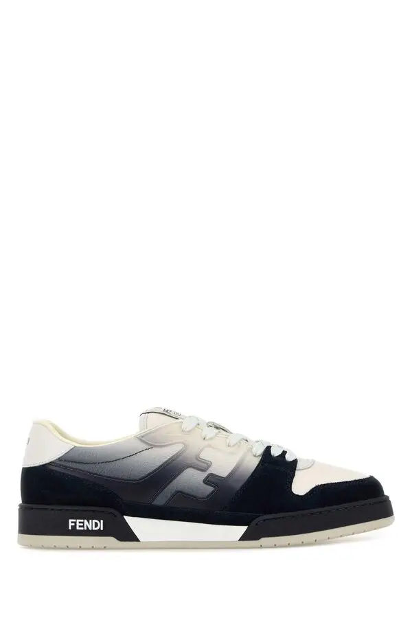 Fendi Leather Match Sneakers