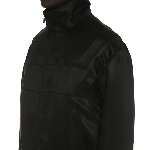 Saint Laurent Embroidered Bomber Jacket - Black