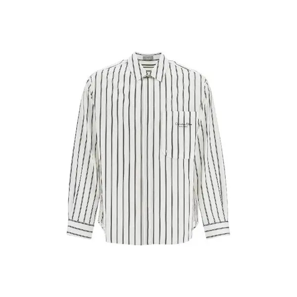 Dior Cotton Striped Shirt - White