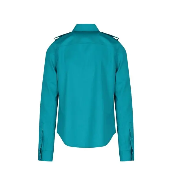 Bottega Veneta Grain De Poudre Wool Shirt