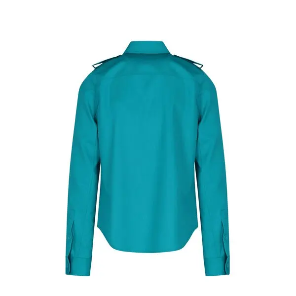 Bottega Veneta Grain De Poudre Wool Shirt