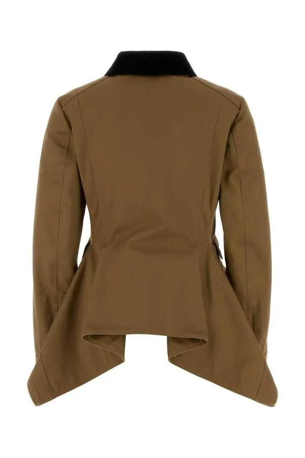 Alexander McQueen Mud Cotton Jacket