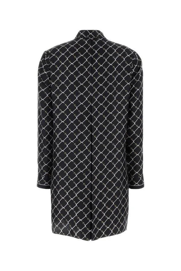 Gucci Printed Silk Mini Dress