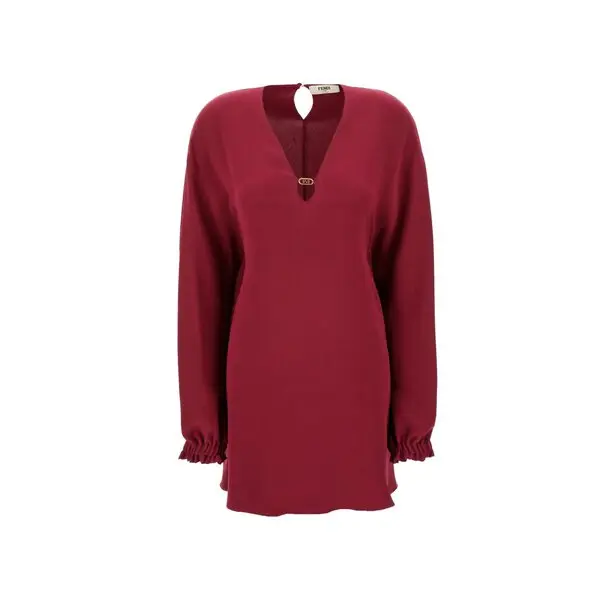 Fendi Cady Silk Dress