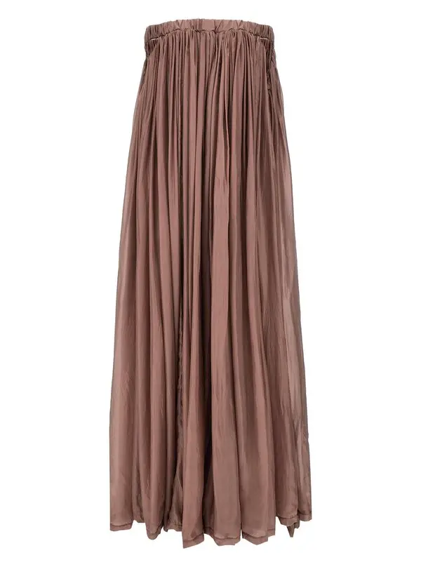 Rick Owens Silk Maxi Dress - Pink