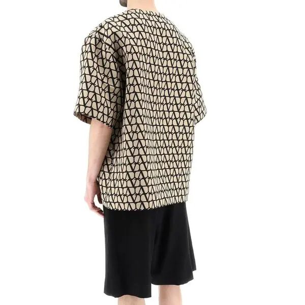 Valentino Garavani Iconographe Crewneck T-shirt - Brown