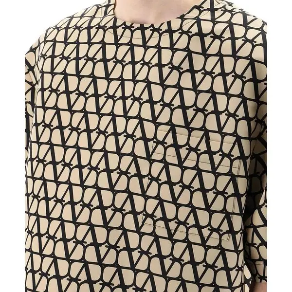 Valentino Garavani Iconographe Crewneck T-shirt - Brown
