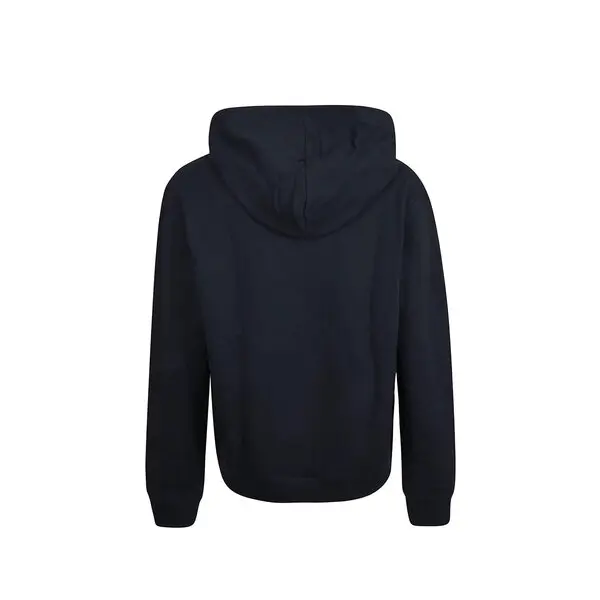 LANVIN Printed Hooded Sweatshirt - Blue