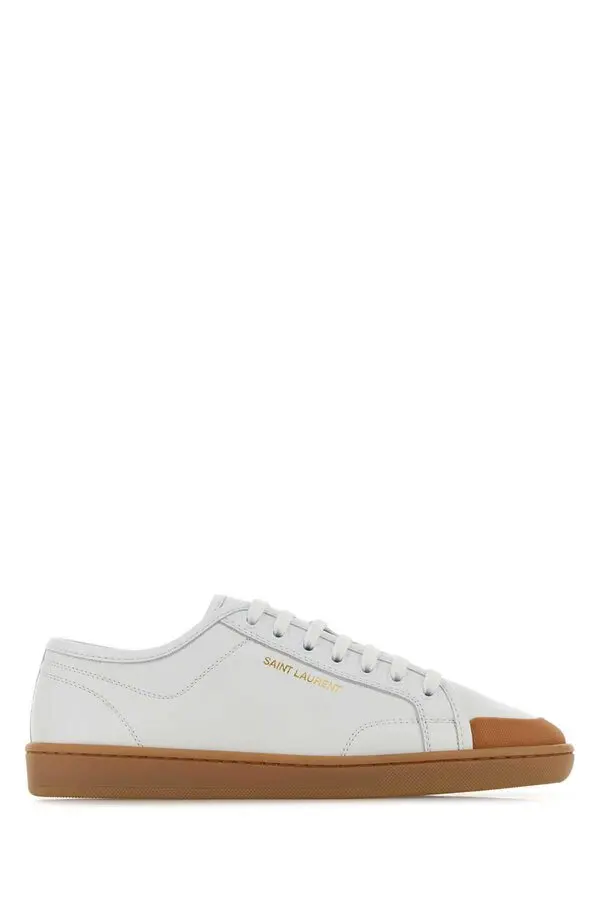 Saint Laurent Leather Greenwich Sneakers