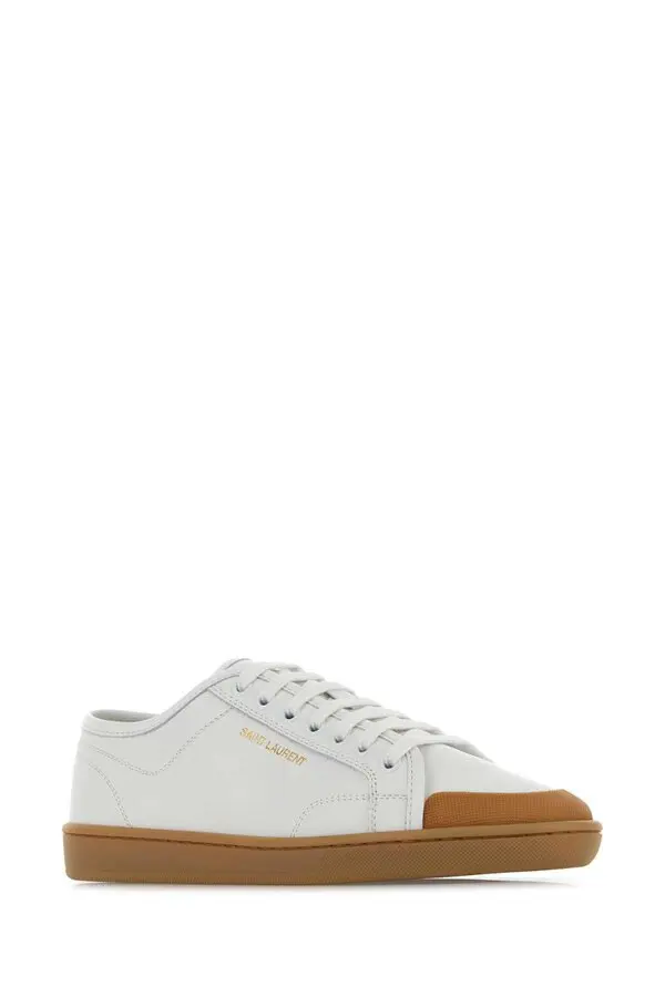 Saint Laurent Leather Greenwich Sneakers