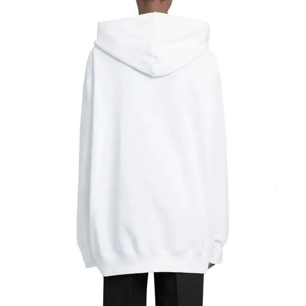 LANVIN Oversized Logo Hoodie Sweatshirt