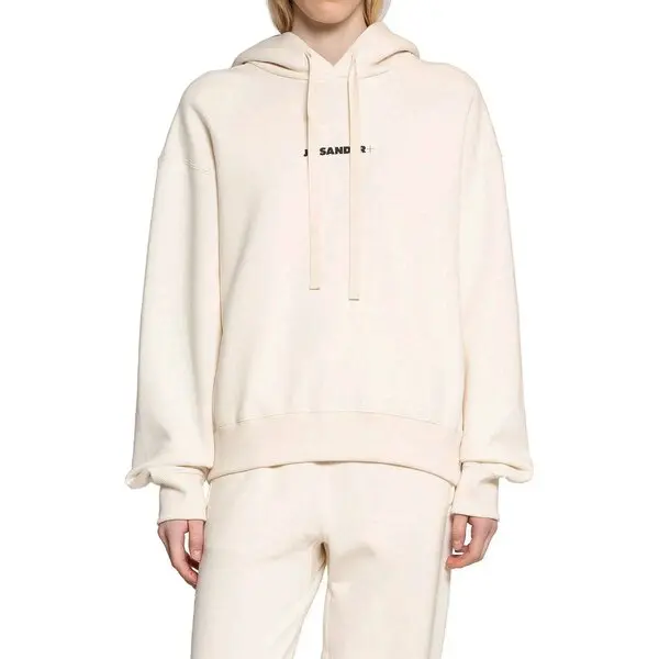 JIL SANDER Cotton Hooded Sweatshirt