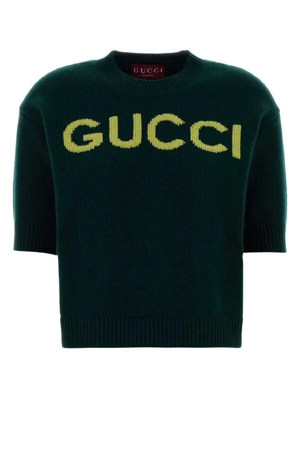 Gucci Wool Sweater - Green