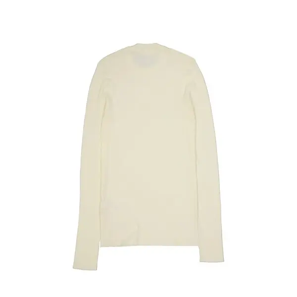 JIL SANDER Fitted Jumper - White