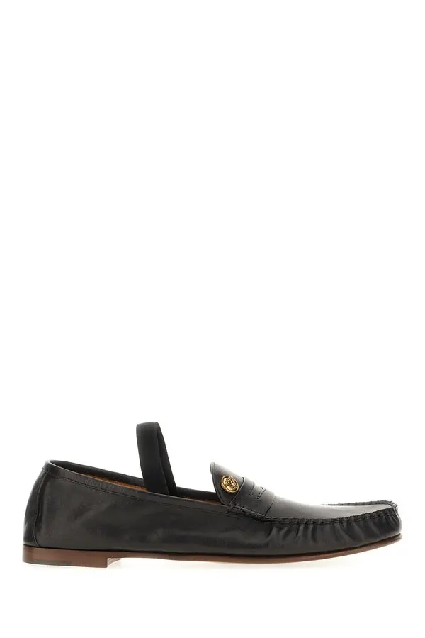 Versace Leather Loafers