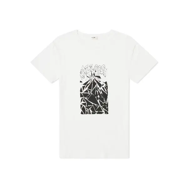Celine Printed Cotton T-shirt