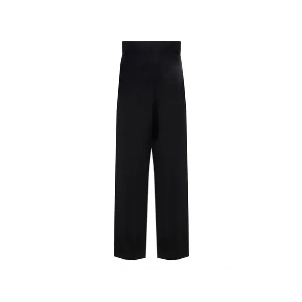 FERRAGAMO Silk And Linen Trousers