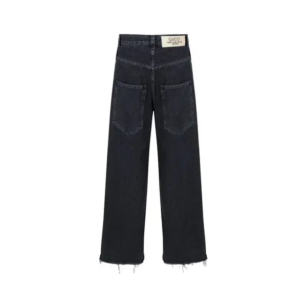 Gucci Wide-leg Denim Jeans