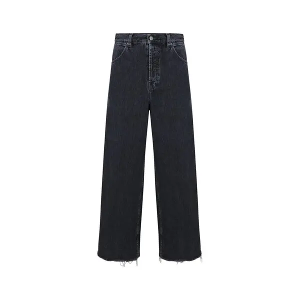 Gucci Wide-leg Denim Jeans - Black
