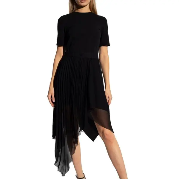 Givenchy Asymmetrical Dress - Black