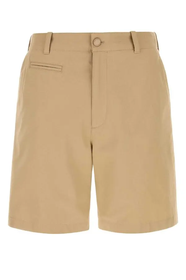 Givenchy Beige Cotton Bermuda Shorts
