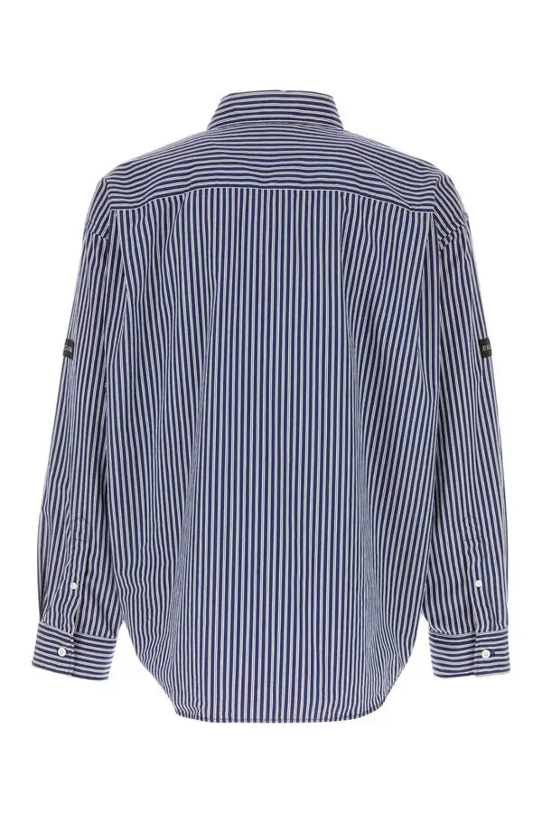 Balenciaga Embroidered Poplin Shirt