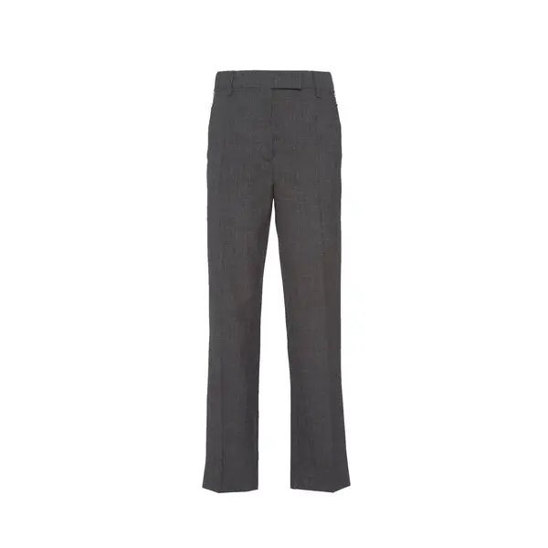 Prada Wool Pants - Gray