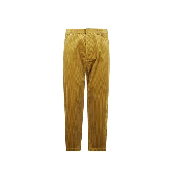 Prada Pinwale Corduroy Trousers - Yellow