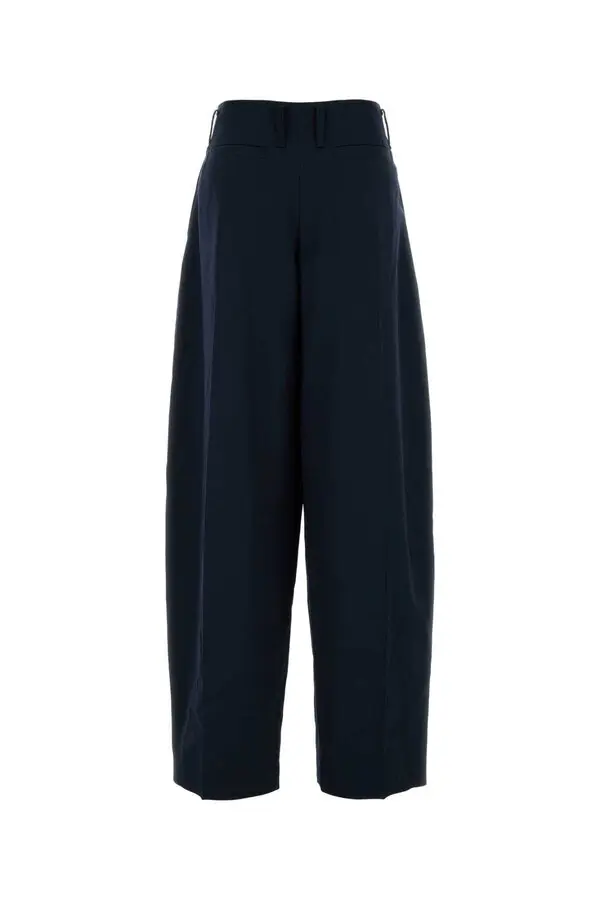 Alexander McQueen Wool Wide-leg Pant