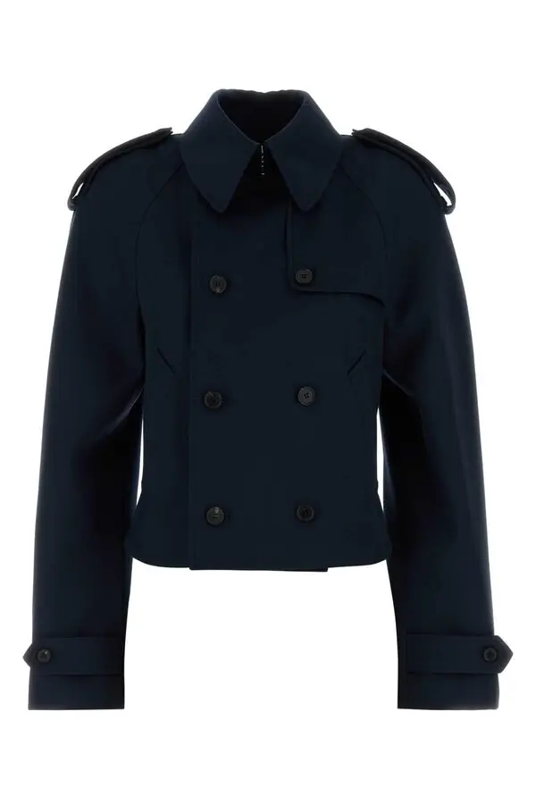 Alexander McQueen Midnight Wool Trench Coat