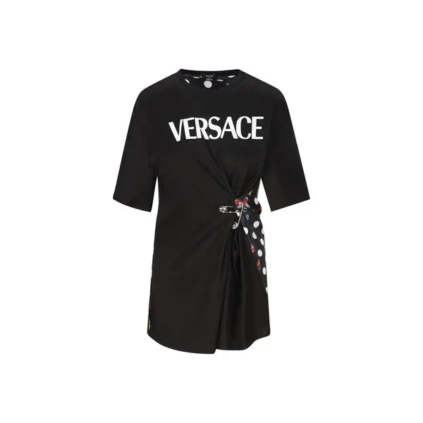 Versace X Dua Lipa Butterfly Print T-shirt