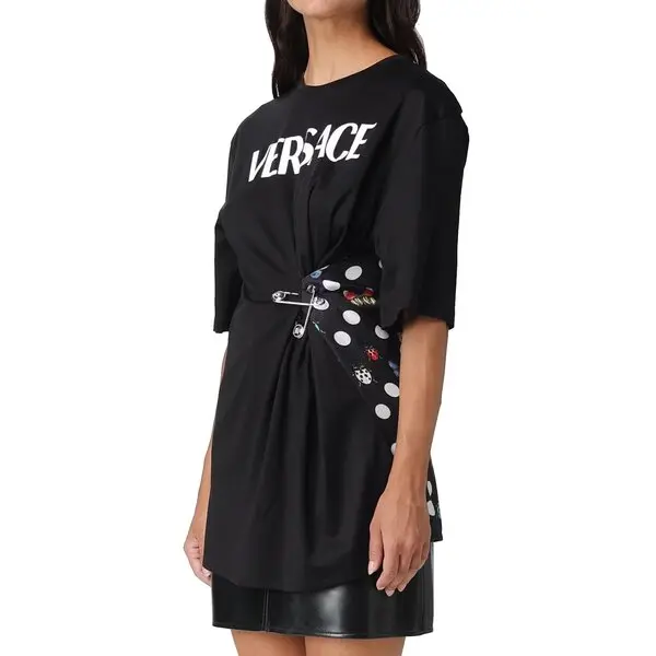 Versace X Dua Lipa Butterfly Print T-shirt
