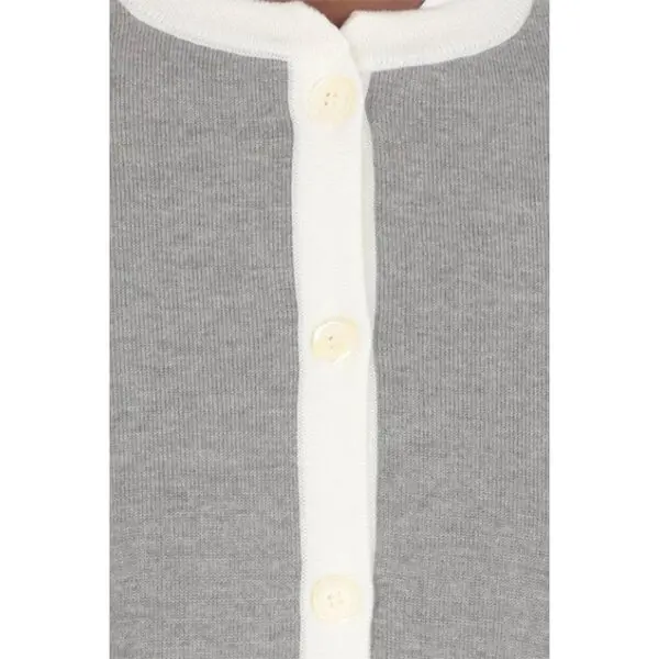 Thom Browne 4- Bar Wool Cardigan