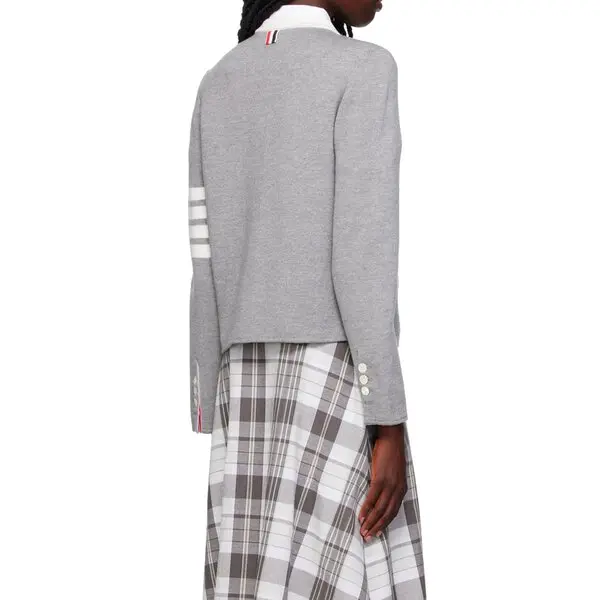 Thom Browne 4-bar Wool Cardigan