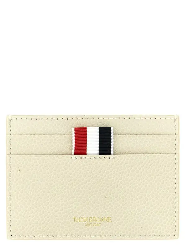 Thom Browne Hector' Card Holder - Cream