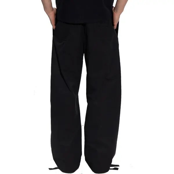 Versace Cotton Trousers - Black