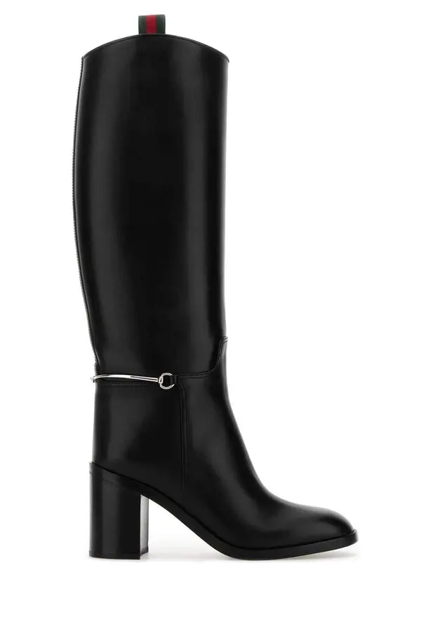 Gucci Leather Boots - Black
