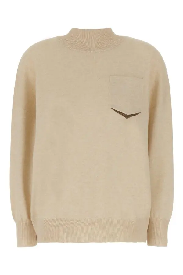 Brunello Cucinelli Mock Neck Pullover - Multicolor