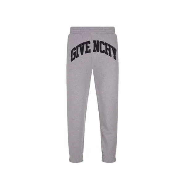 Givenchy Cotton Logo Sweatpants - Gray