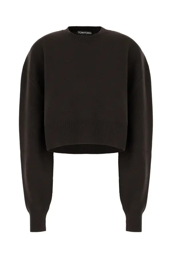 TOM FORD Cropped Knit Pullover - Multicolor