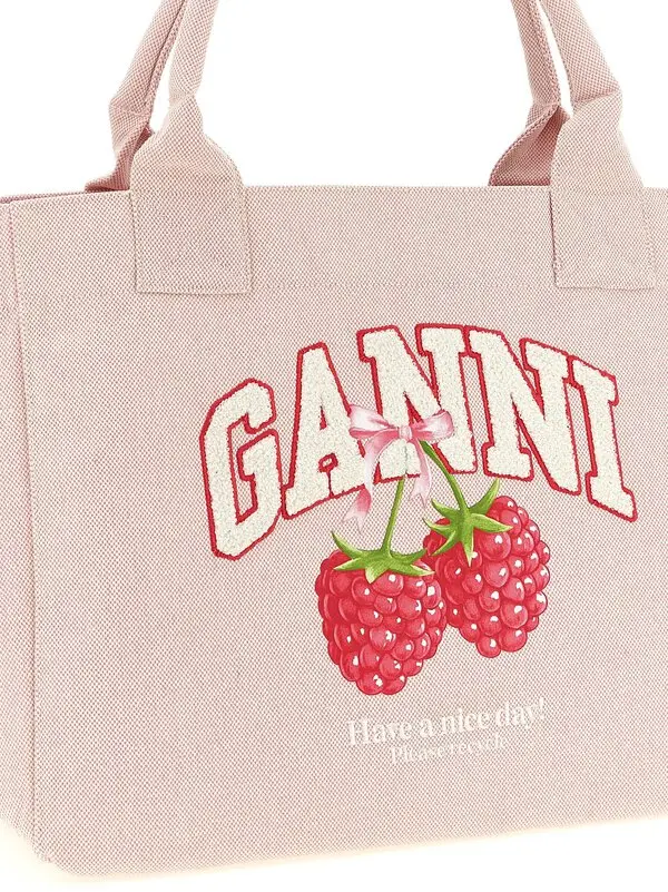 GANNI Shopping Bag - Pink