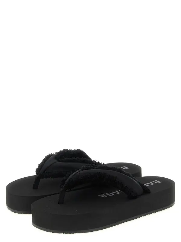 Balenciaga Jet Lag' Sandals - Black