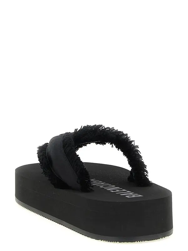 Balenciaga Jet Lag' Sandals - Black