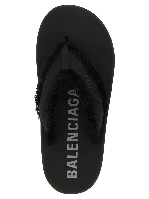 Balenciaga Jet Lag' Sandals - Black