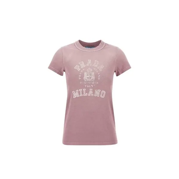 Prada Logo T-shirt - Pink