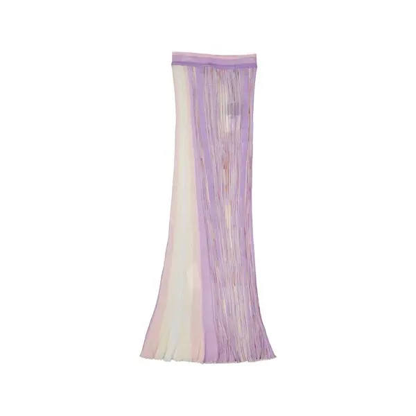Missoni Elastic Maxi Skirt - Purple