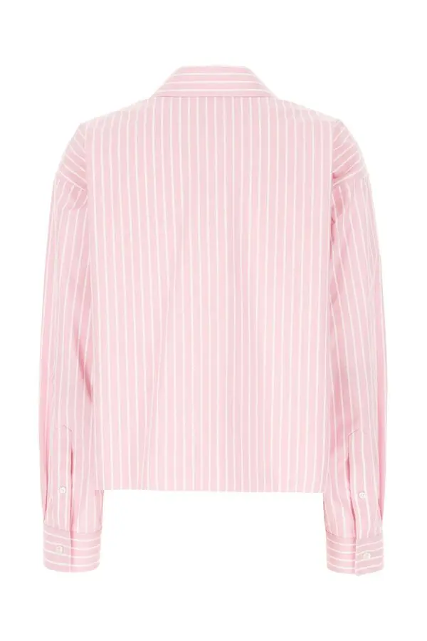 Balenciaga Striped Button-up Shirt - Multicolor