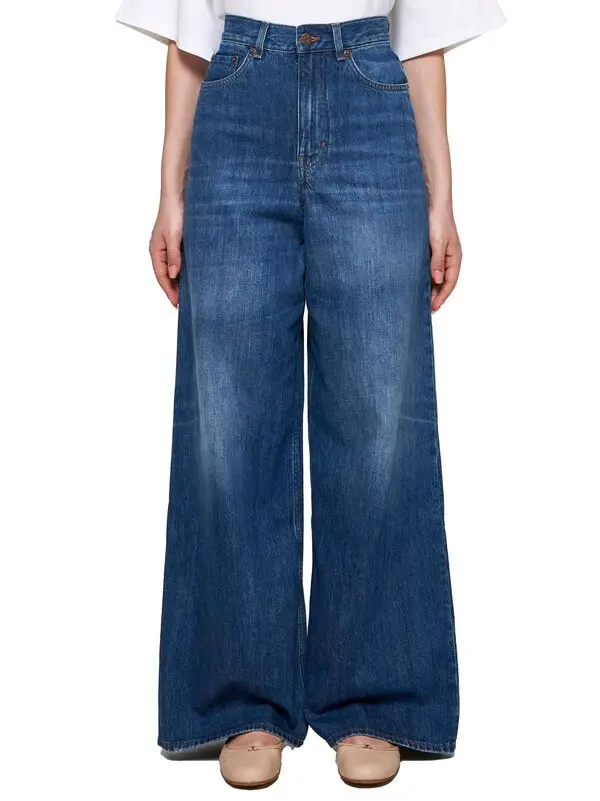 Chloé Wide-leg Denim Jeans